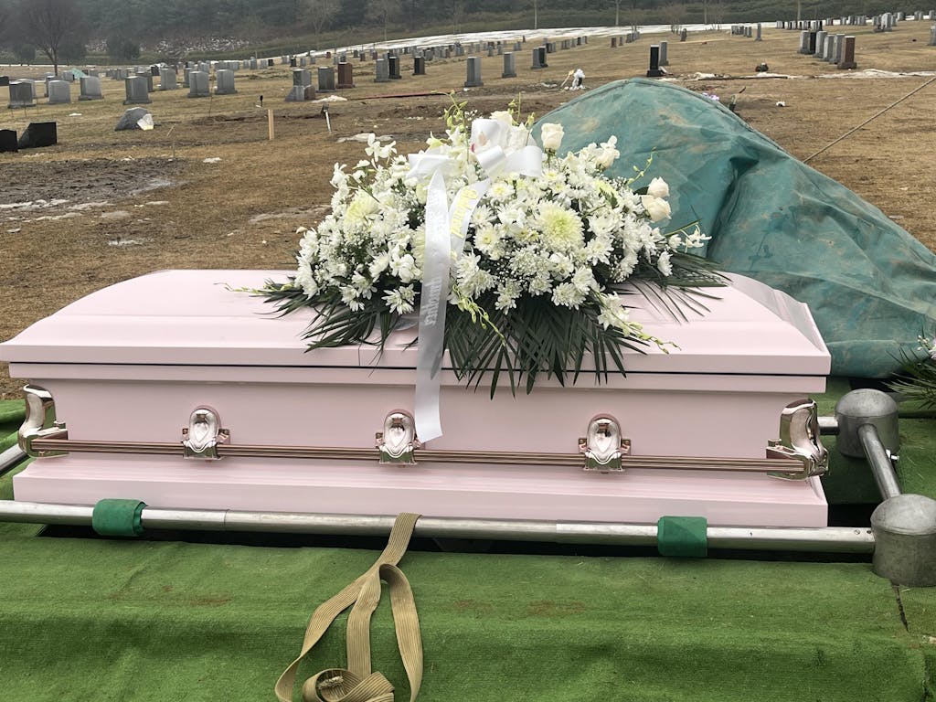 Titan Orion Series Dark Blue Casket- Buy for $1,499 – Titan Casket