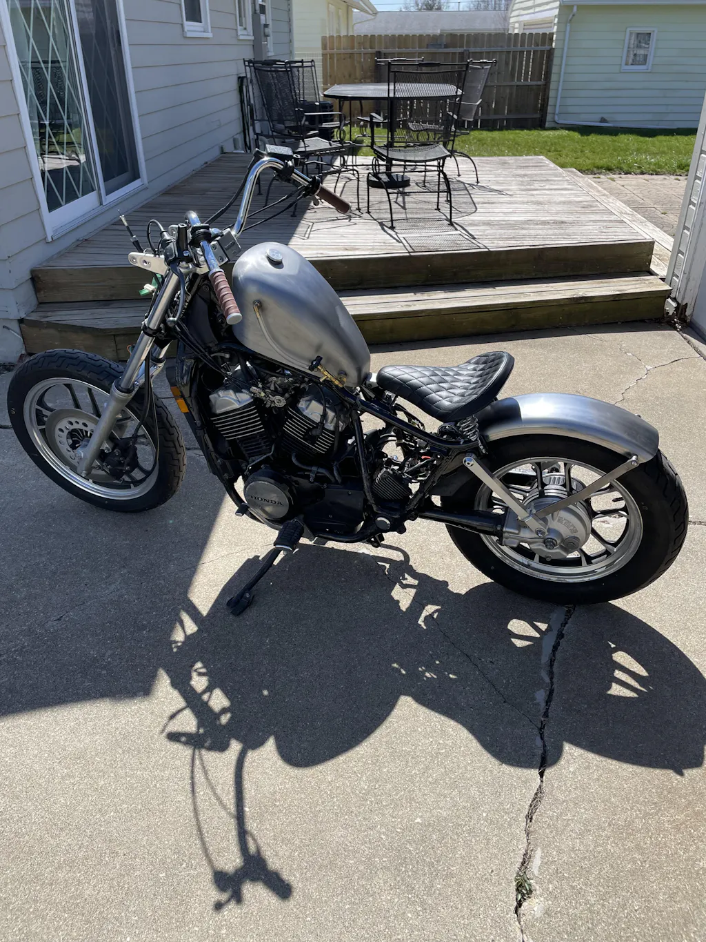 Custom Peanut Gas Tank for Honda Shadow VT600 - After Market Gas Tanks ...
