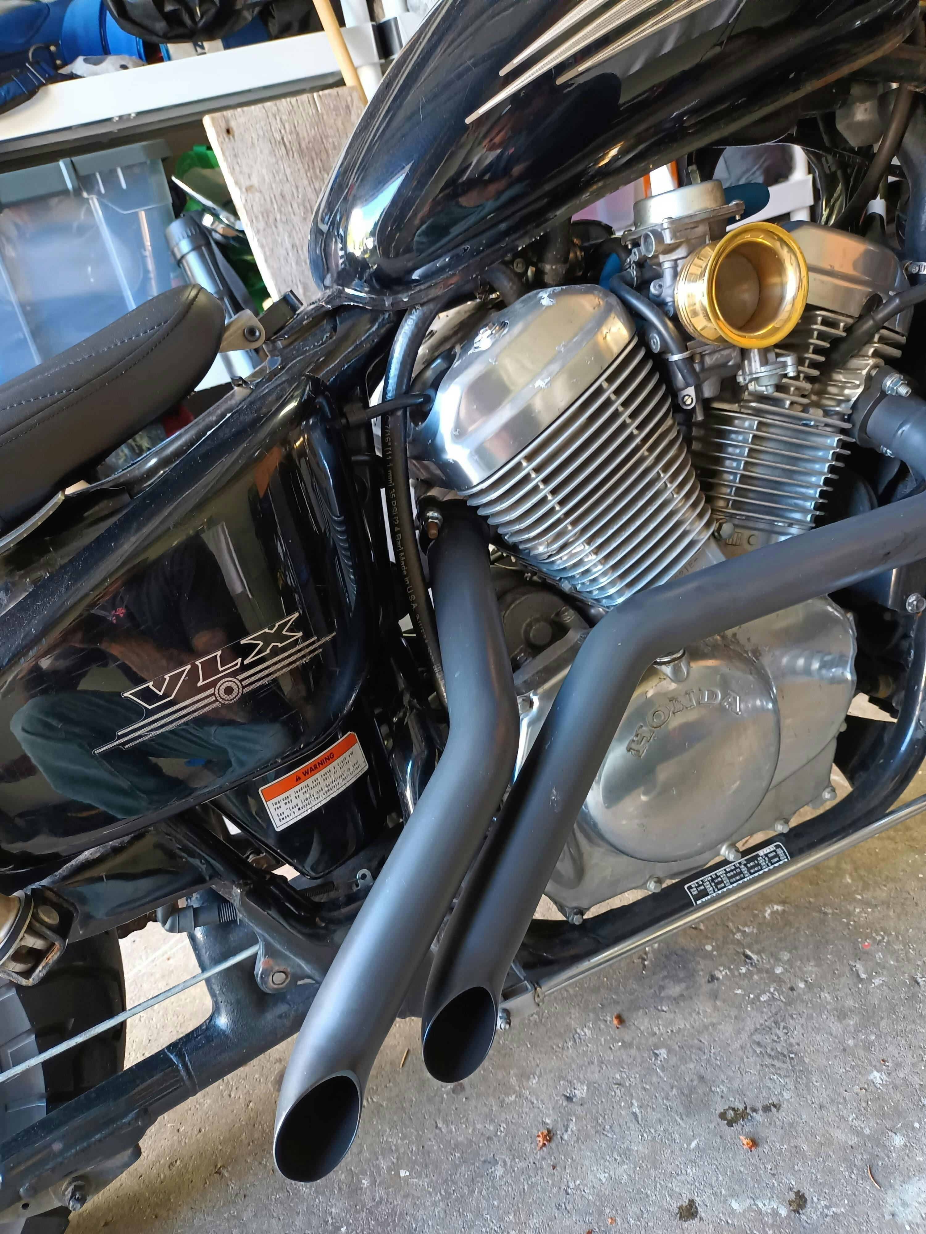 Backdraft Exhaust- Honda Shadow VT600 VLX600 88-07 – TJ Brutal Customs