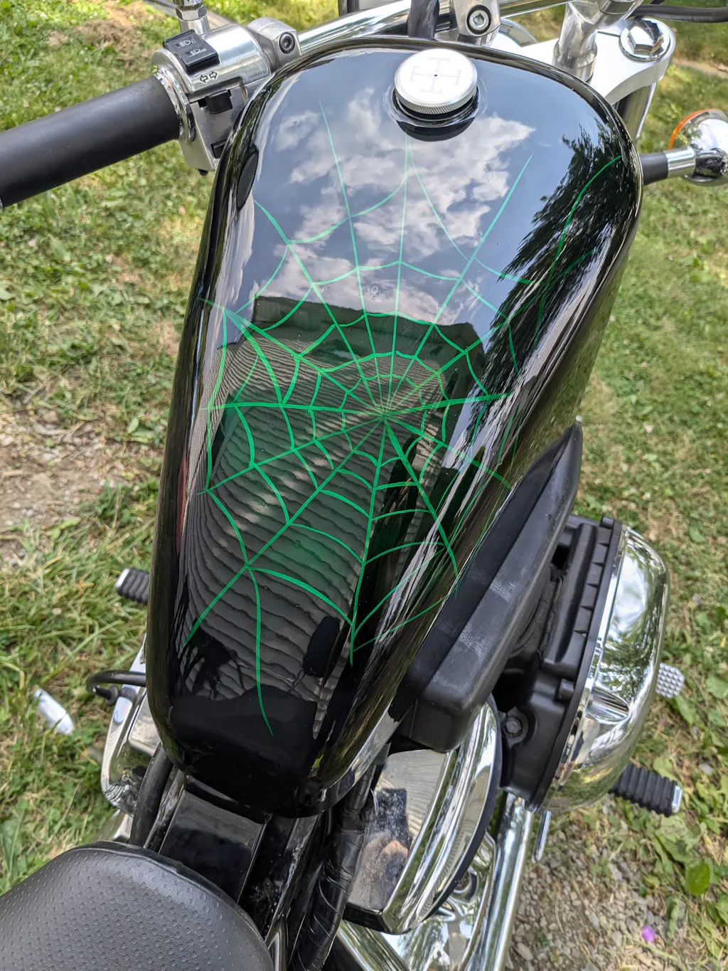 Custom Peanut Gas Tank for Honda Shadow VT600 - After Market Gas Tanks ...