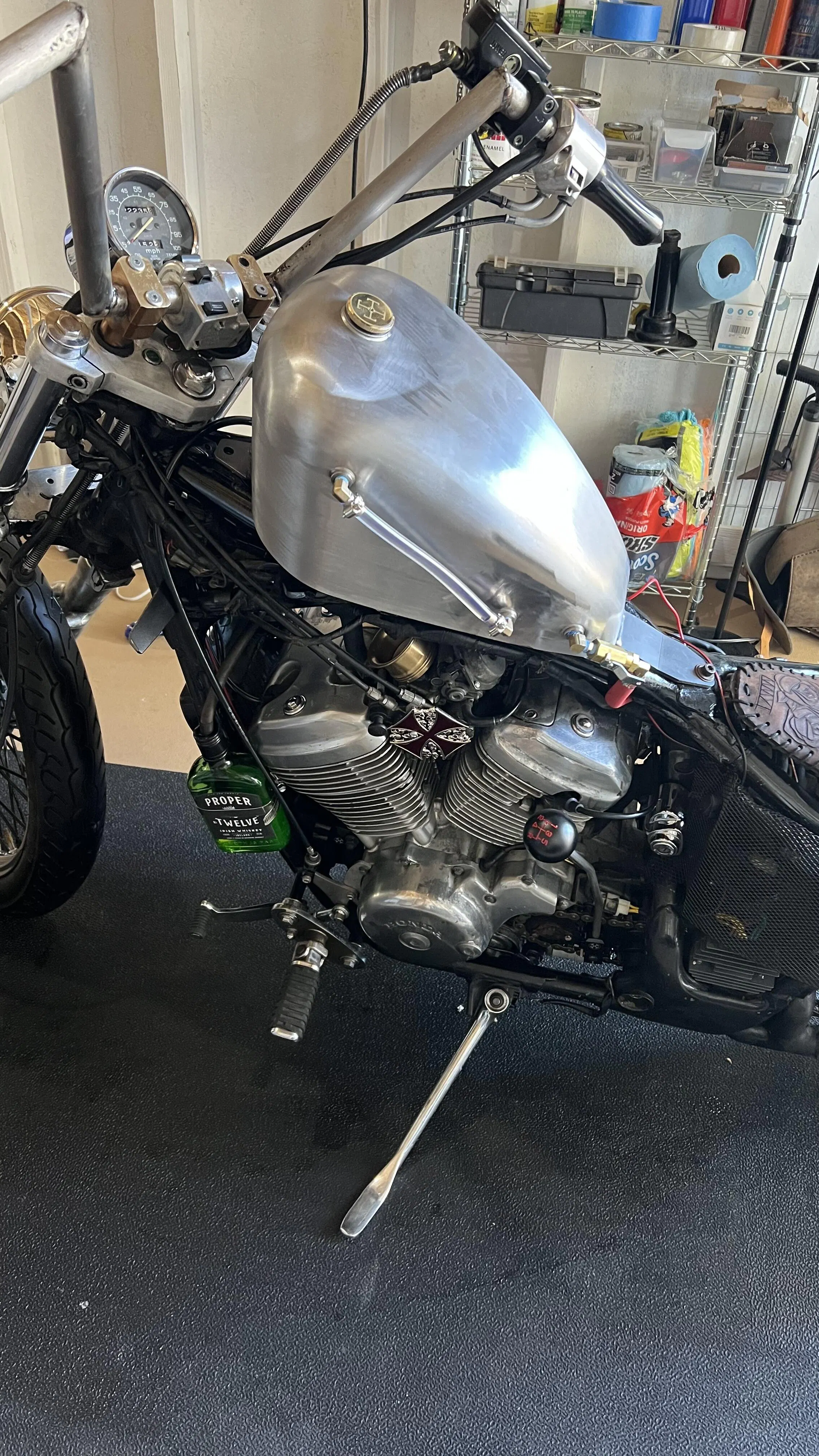 Custom Peanut Gas Tank for Honda Shadow VT600 - After Market Gas Tanks ...