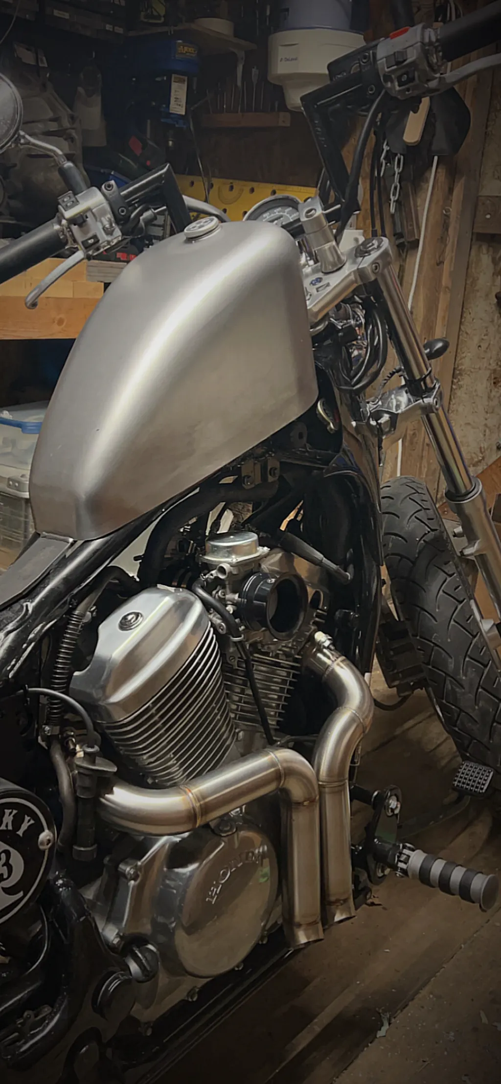 Custom Peanut Gas Tank for Honda Shadow VT600 - After Market Gas Tanks ...