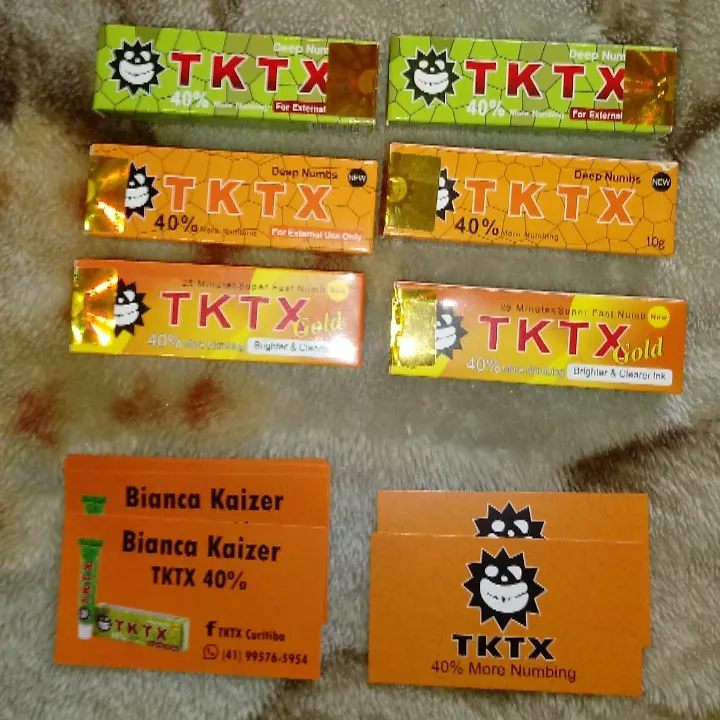 TKTX Gold Pomada Anesthetic Cream Deep Fast Numbing - TKTXstore.com
