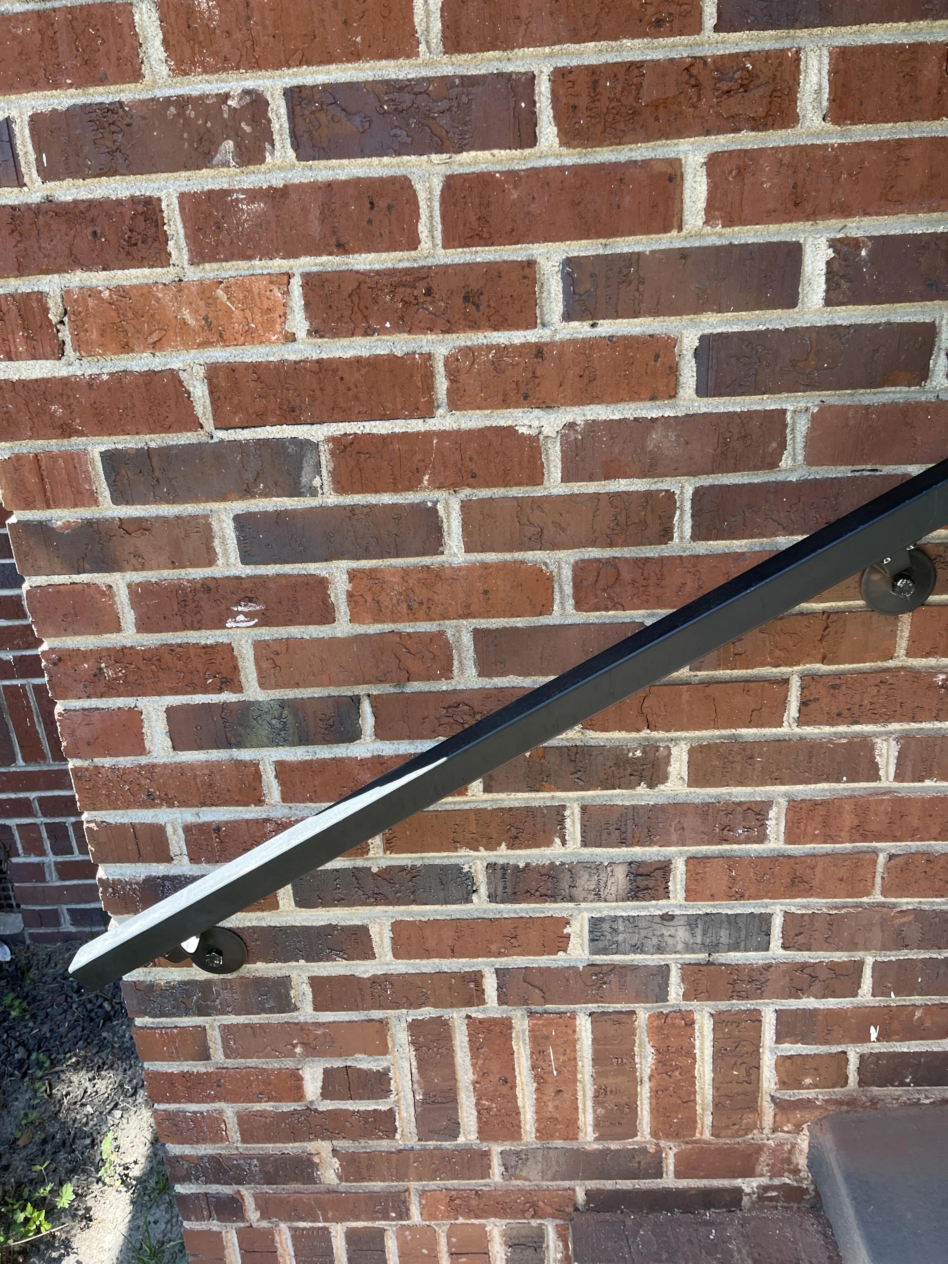 Metal Handrails | Black | Wall-Mount | ADA Compliant | Staircase Rail ...