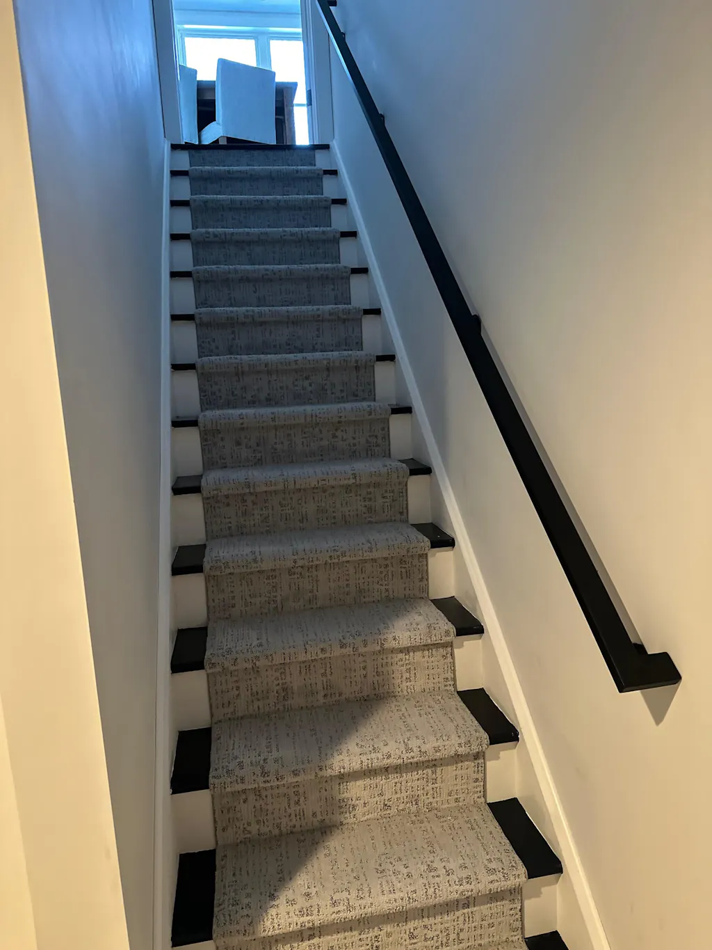 Metal Handrails | Black | Wall-Mount | ADA Compliant | Staircase Rail ...