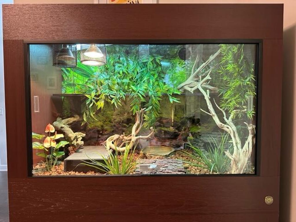 4'x2'x3' | Custom HDPE-PVC Reptile Enclosure | Luxury Reptile Cage ...