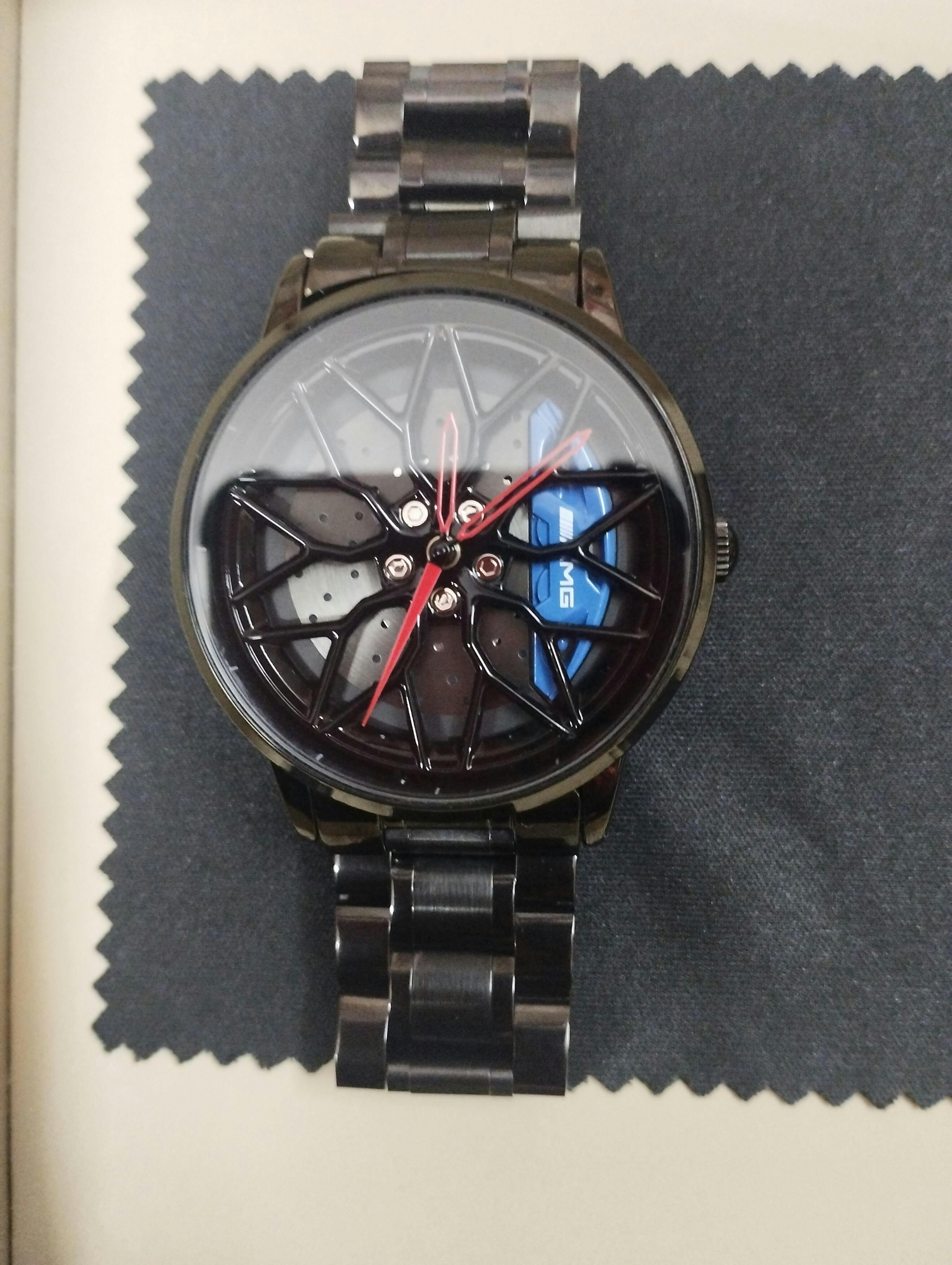 CAR RIM SPINNING WATCH - NISSAN GTR R35 – TOC-G WATCHES