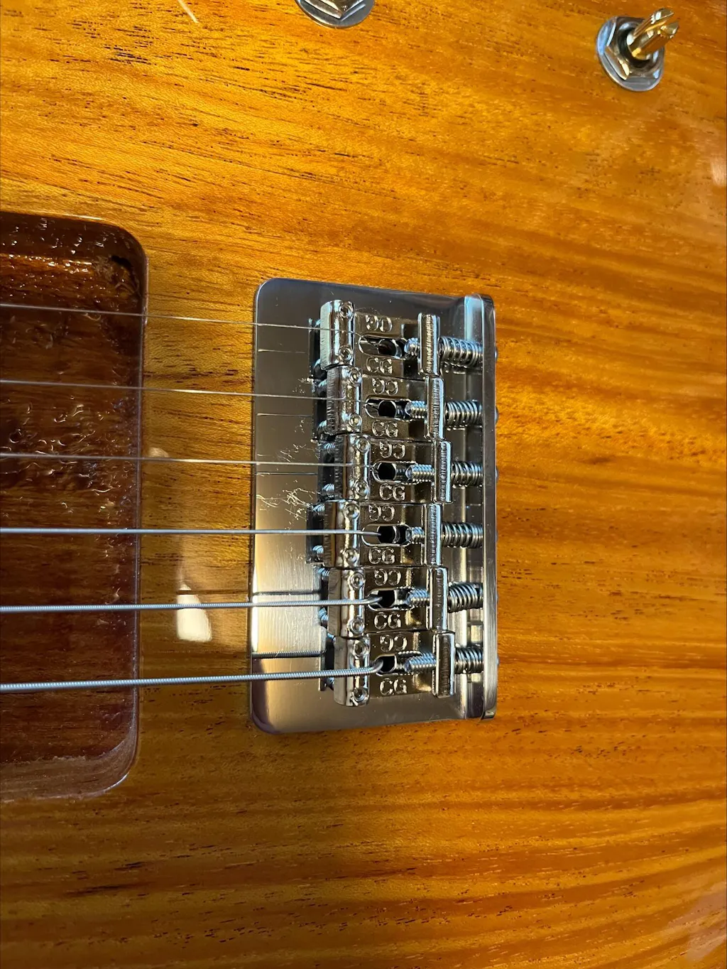 Callaham Hardtail Bridge, Narrow Spacing, 3-Screw Mount – ToneShapers