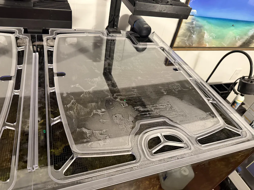 Planet Aquariums Mega Matrix Rimless 155G (48 x 30") Aquarium Top Lid ...
