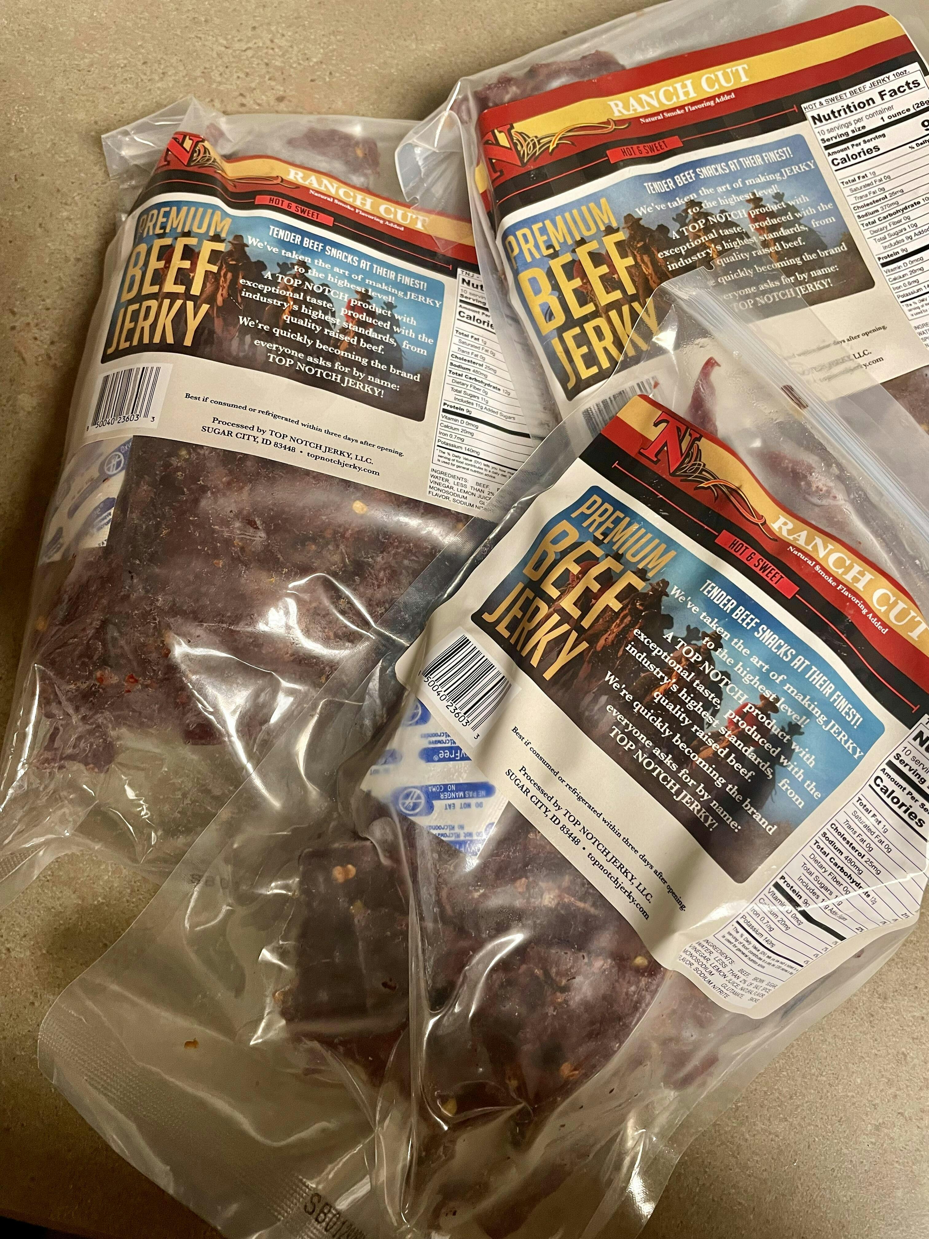 Top Notch Beef Jerky - Hot and Sweet – Top Notch Jerky