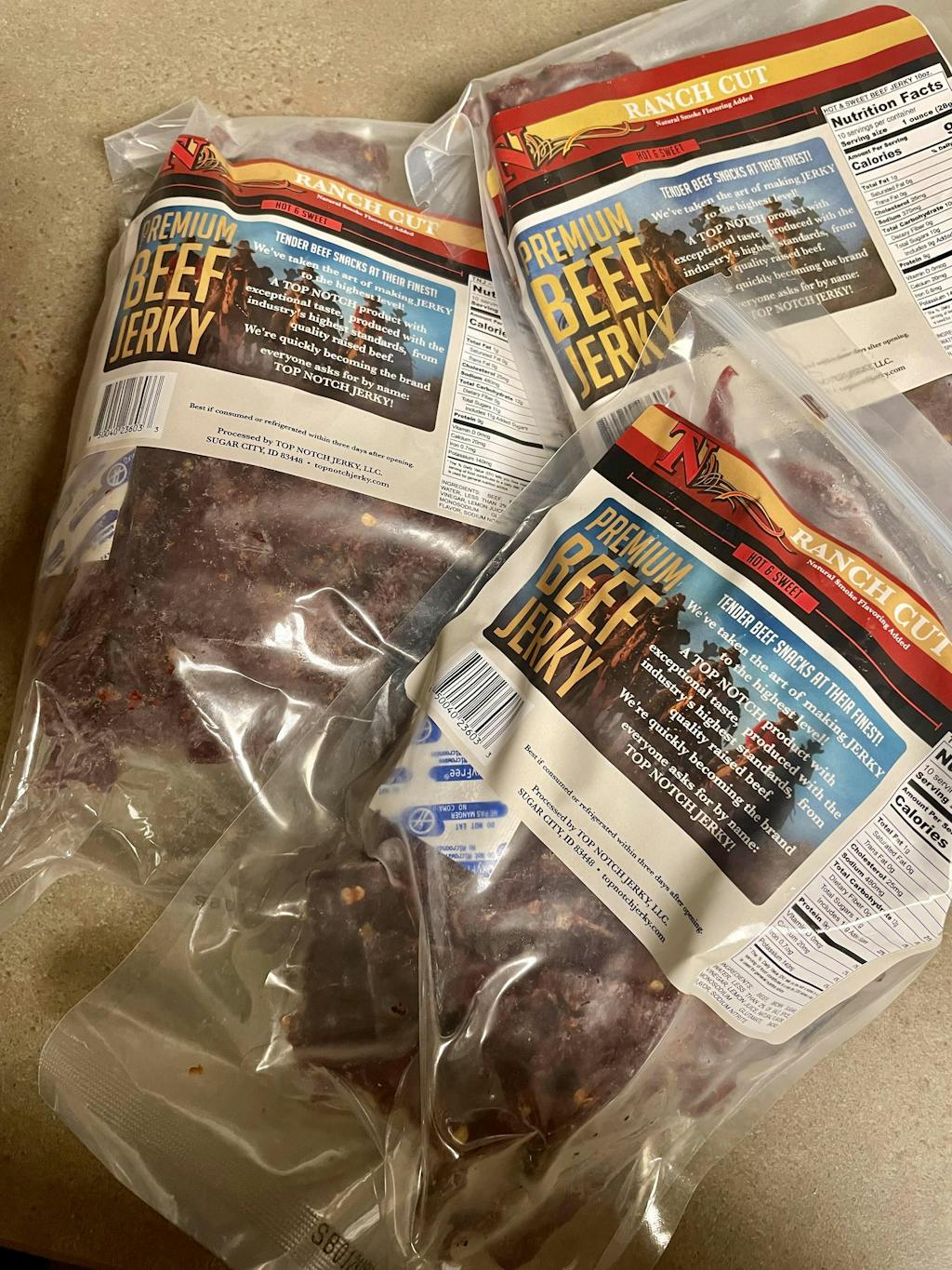 Top Notch Beef Jerky - Hot and Sweet – Top Notch Jerky