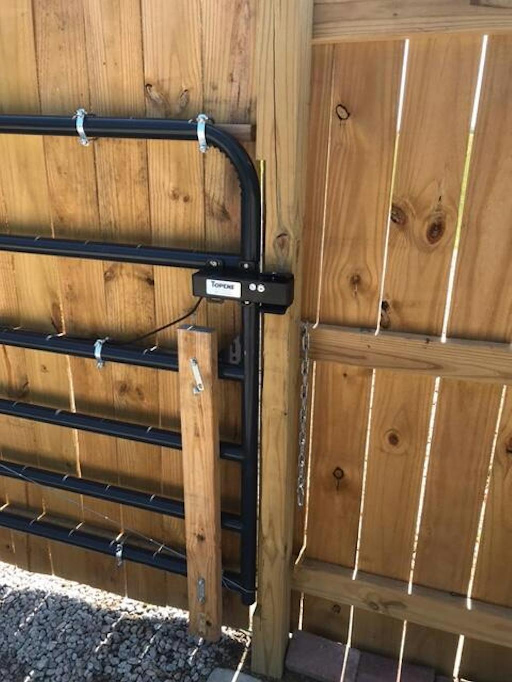 Automatic Electric Outdoor Gate Lock for Swing Gate Openers | TOPENS