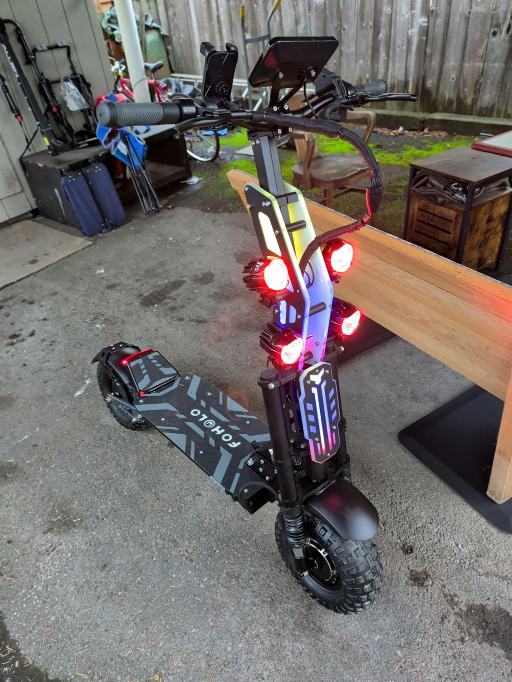 FOHOLO F19 Super-Fast Electric Scooter 7000W | TopRiding
