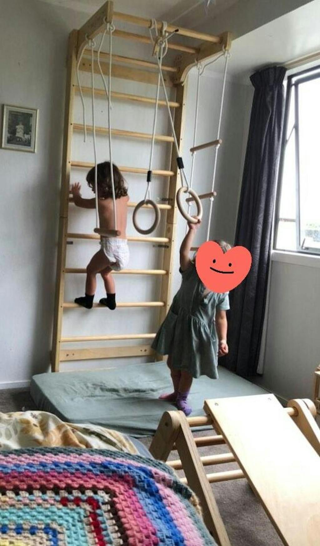 Swedish Ladder Combo | Indoor Climbing Frame NZ – Topsy Turvy NZ