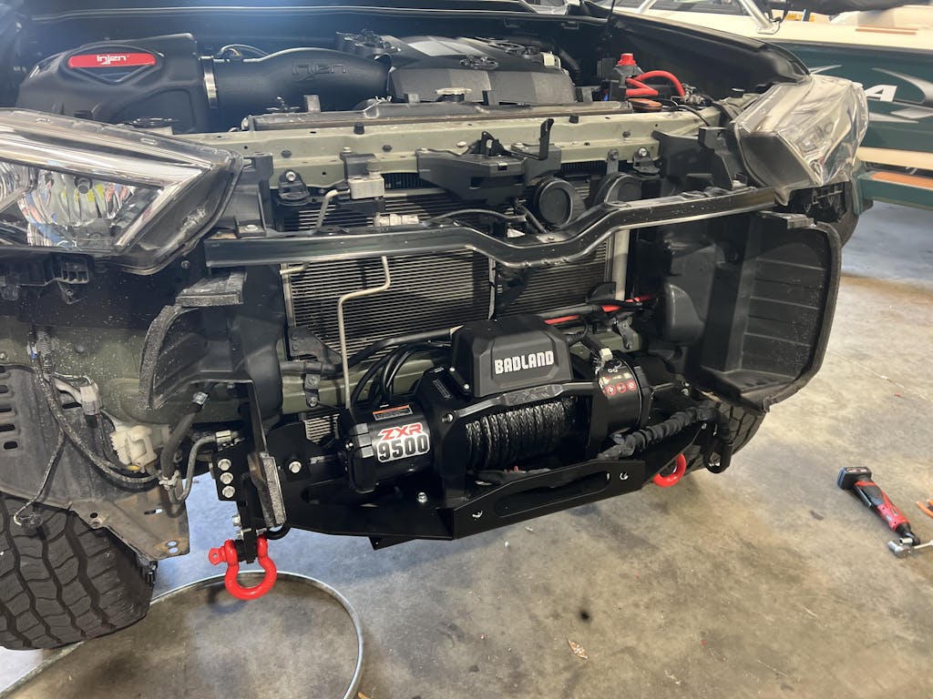 Toyota 4Runner Hidden Winch Mount – TORQ ENGINEERING LLC