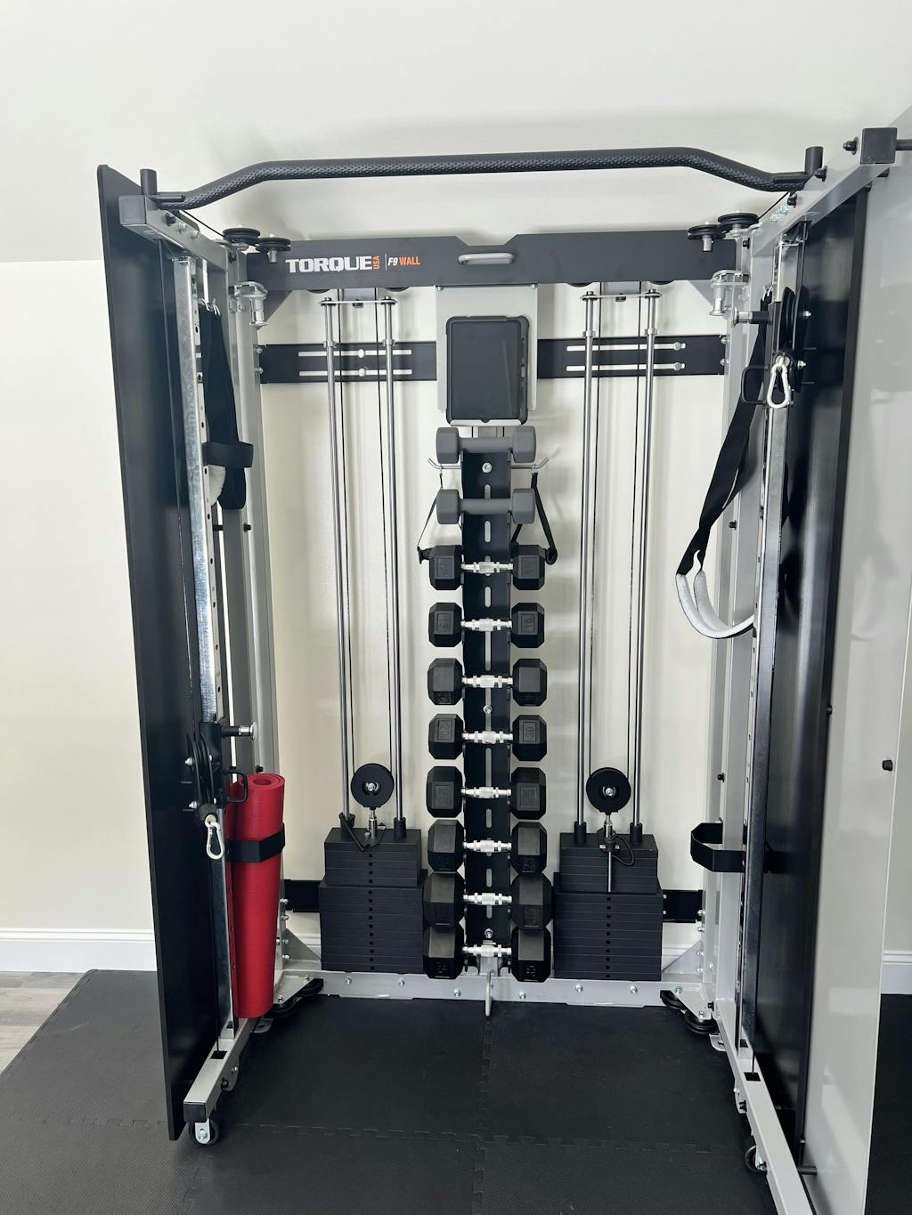 Wall-Mounted F9 Fold-Away Functional Trainer - Torque Fitness