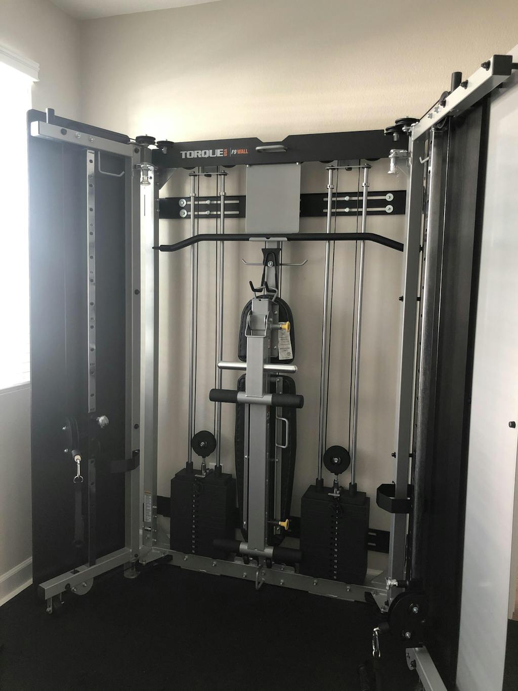 Wall-Mounted F9 Fold-Away Functional Trainer - Torque Fitness