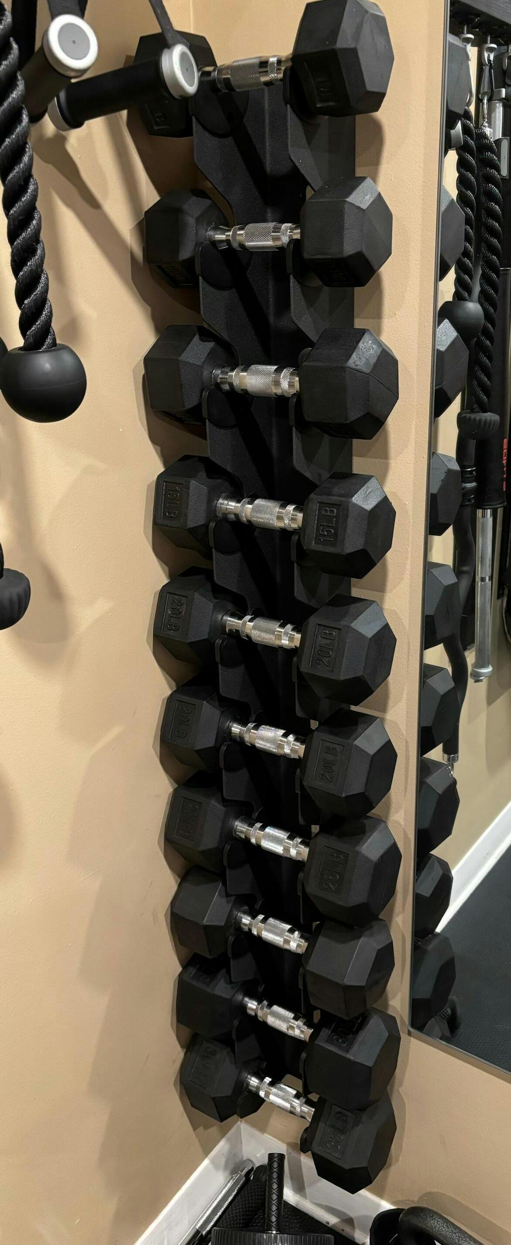 Vertical Dumbbell Storage - Torque Fitness