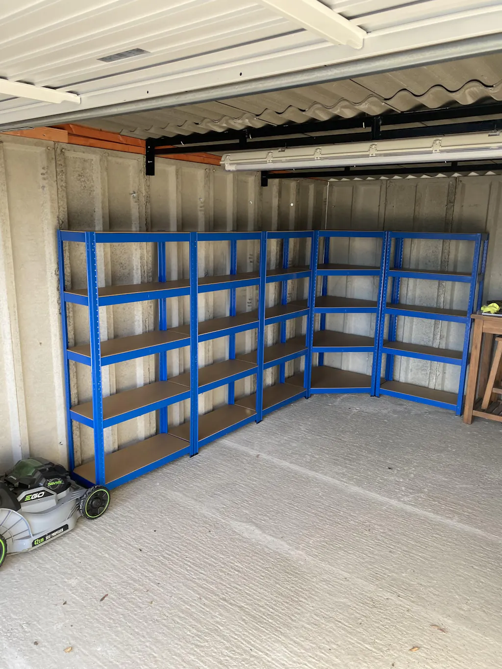 Garage Corner Kit 1500mm H | Racking Solutions – Total Racking ...