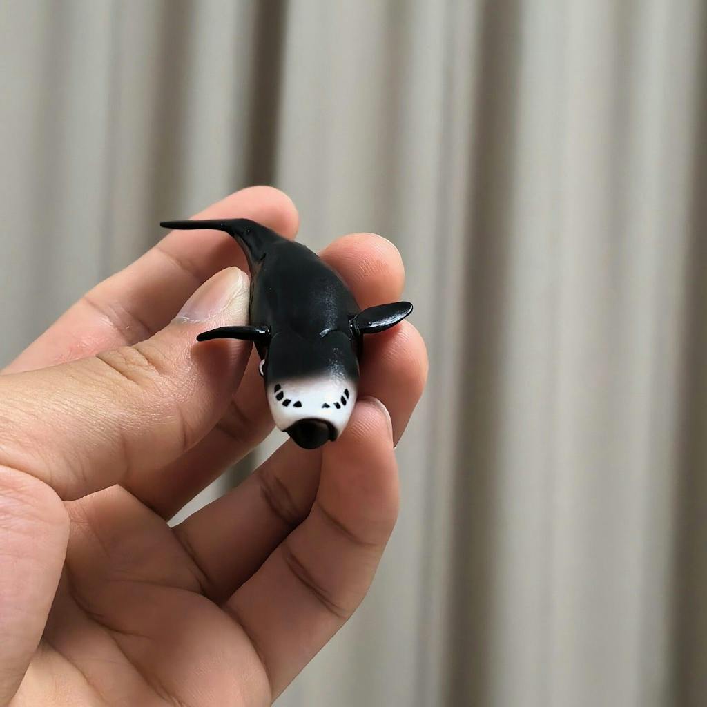 Toymany Bowhead Whale | Realistic Animal Figurine Toy