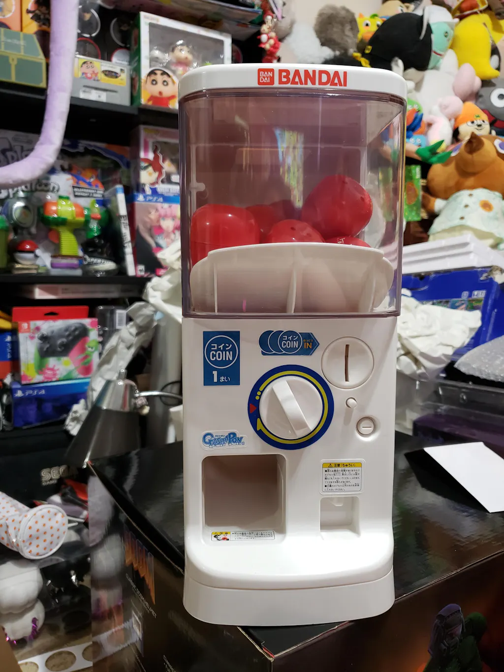BANDAI Gashapon Machine Plus TOY JAPAN OFFICIAL IMPORT — ToysOneJapan
