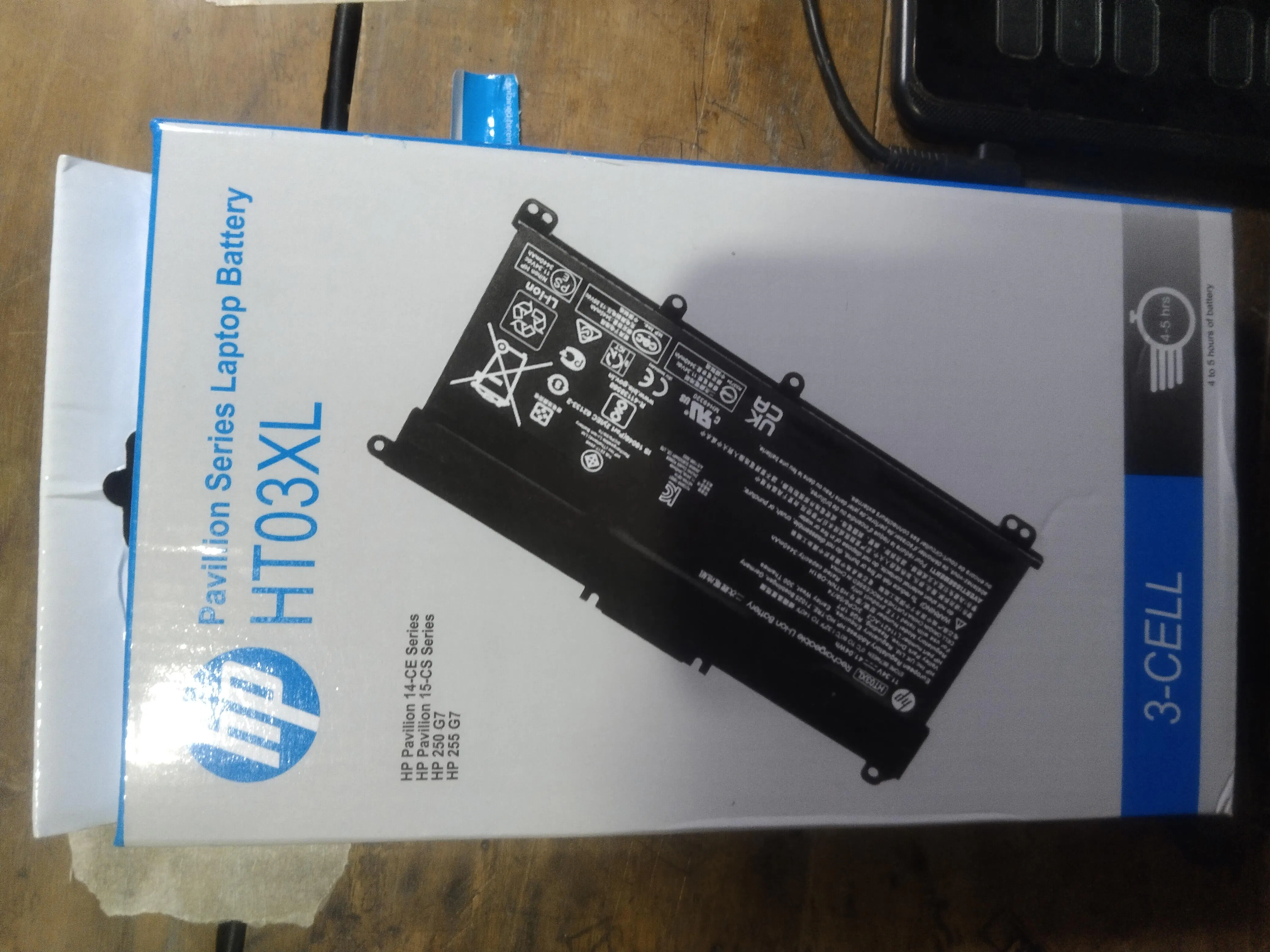 HP HT03XL Original OEM 3600mAh 11.4V 3Cell Laptop Battery - tpstech.in