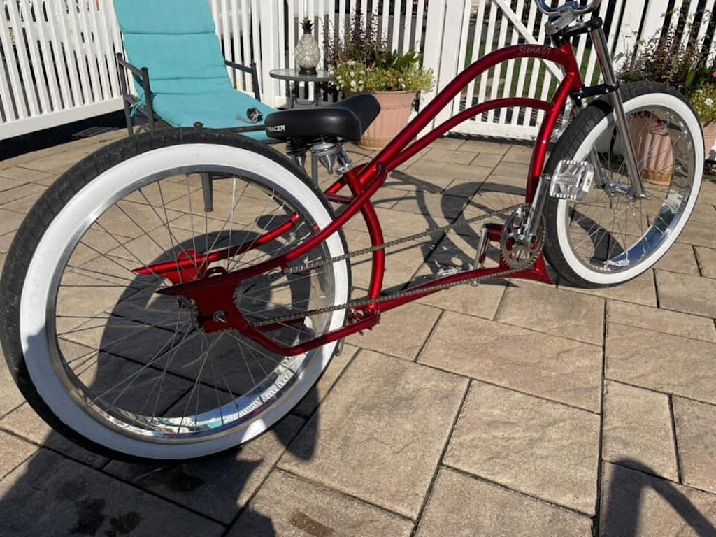 Tracer Siena GT 26'' Chopper Stretch Cruiser Bike 1-Speed/7-Speed