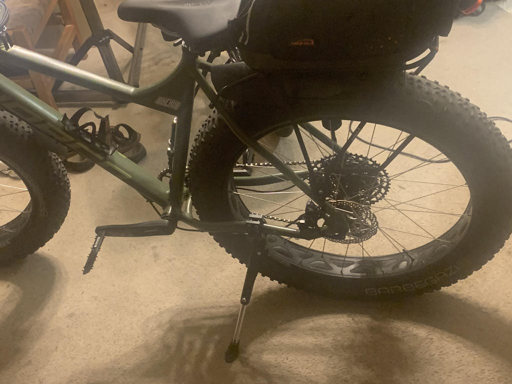 Adjustable Bicycle Kickstand for Stretch & Chopper Bikes