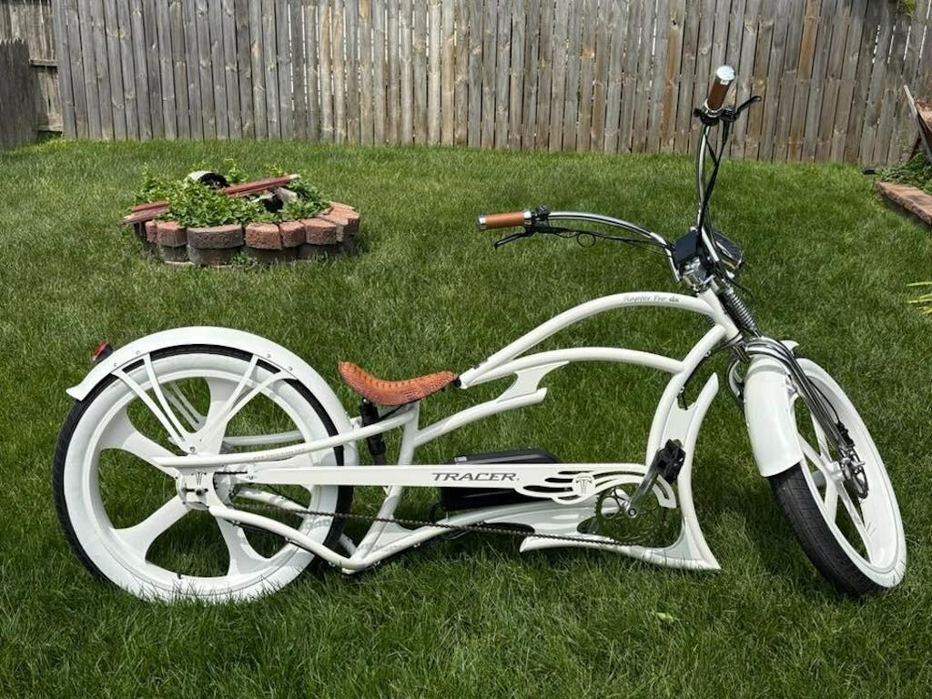 Raptor Pro DS 800W Stretch Cruiser Ebike - Tracer Bikes