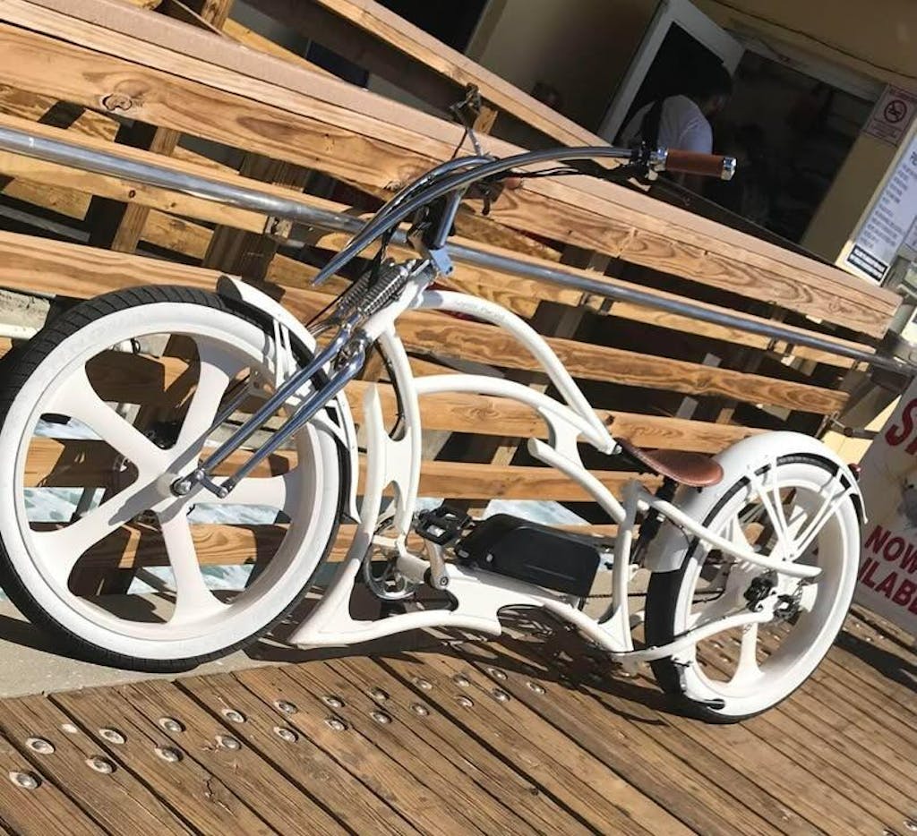 Raptor Pro DS 800W Stretch Cruiser Ebike - Tracer Bikes