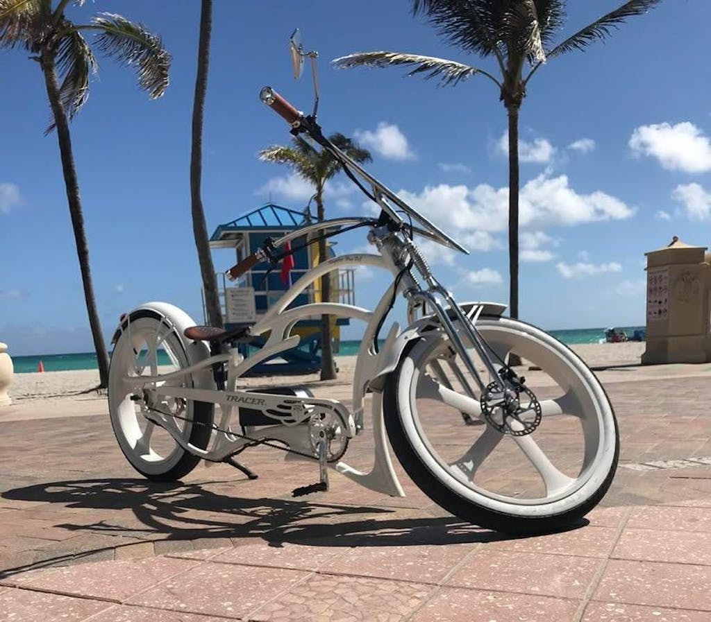 Raptor Pro DS 800W Stretch Cruiser Ebike - Tracer Bikes