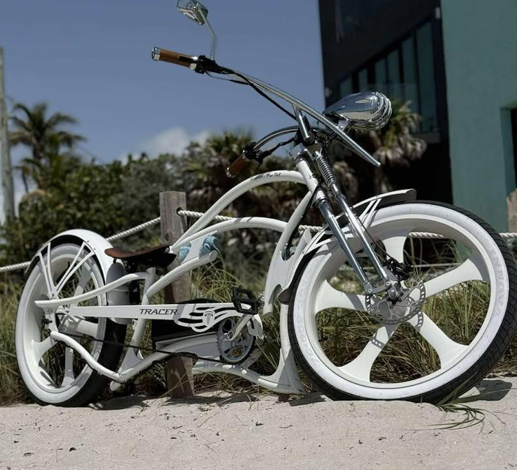 Raptor Pro DS 800W Stretch Cruiser Ebike - Tracer Bikes