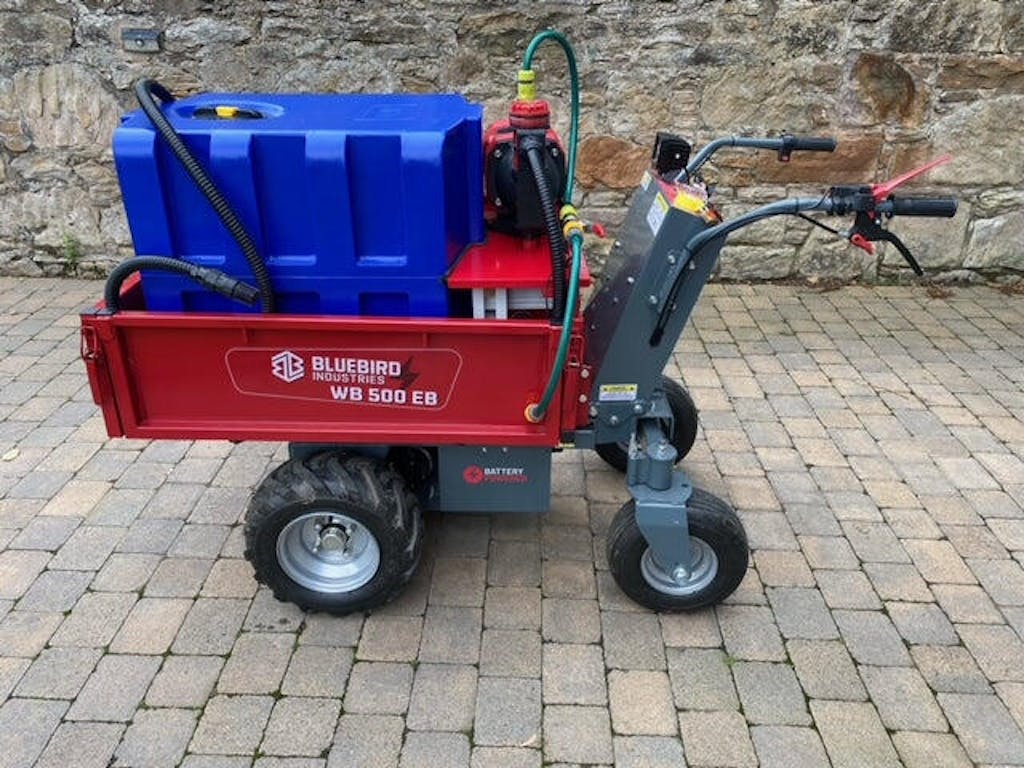 Bluebird WB 500 EB Electric Power Barrow - Extendable Box Body – Tracmaster Ltd