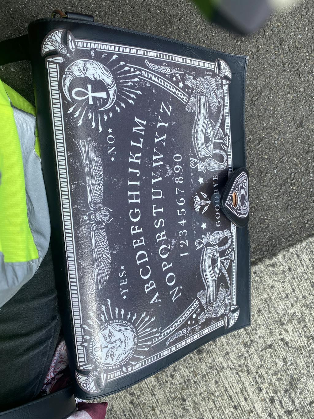 Restyle Accessories Australia | Ouija Board Vegan Leather Satchel Bag