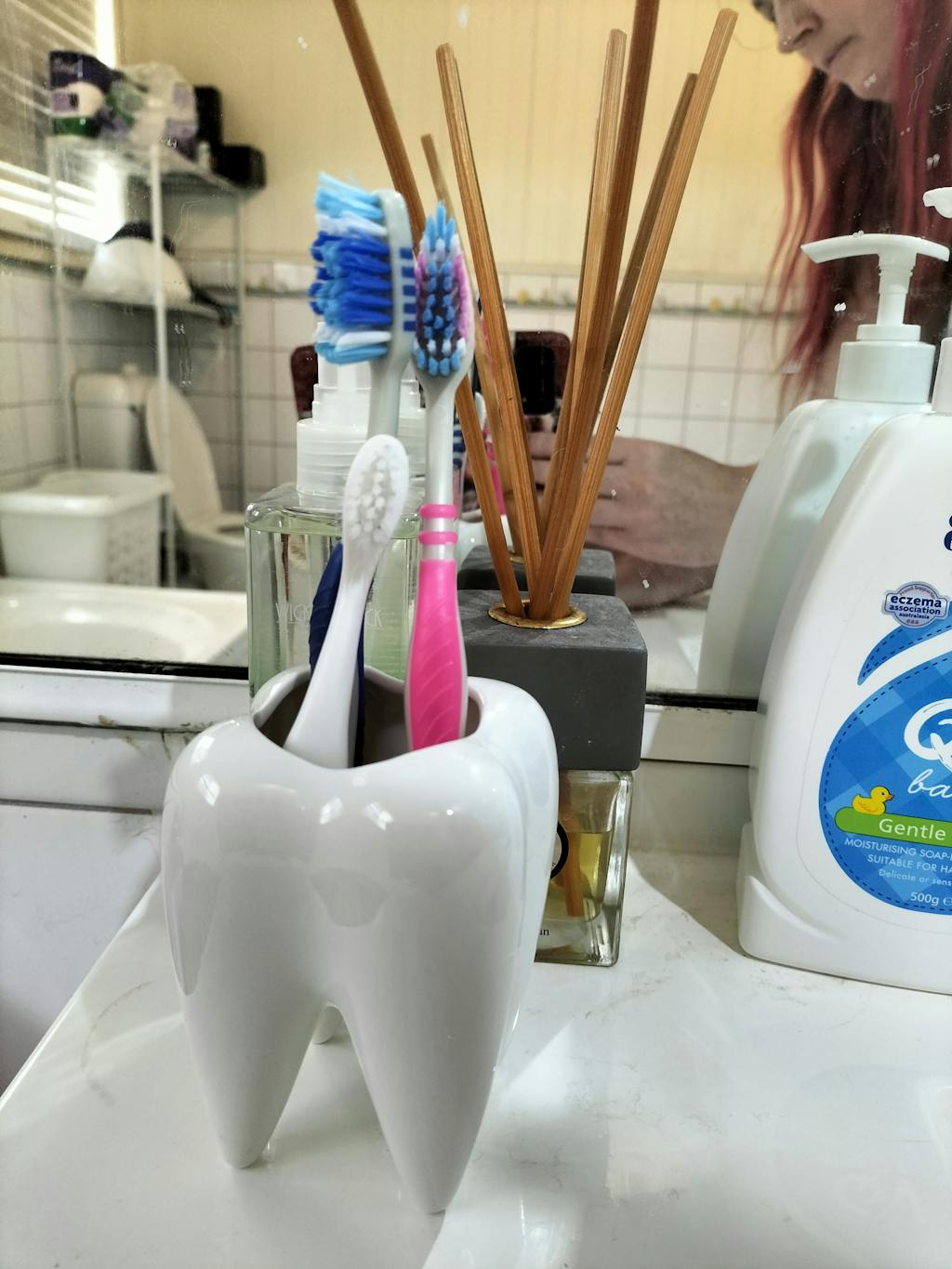 Pearly White Tooth Plant Pot | Quirky Alternative Gifts Australia