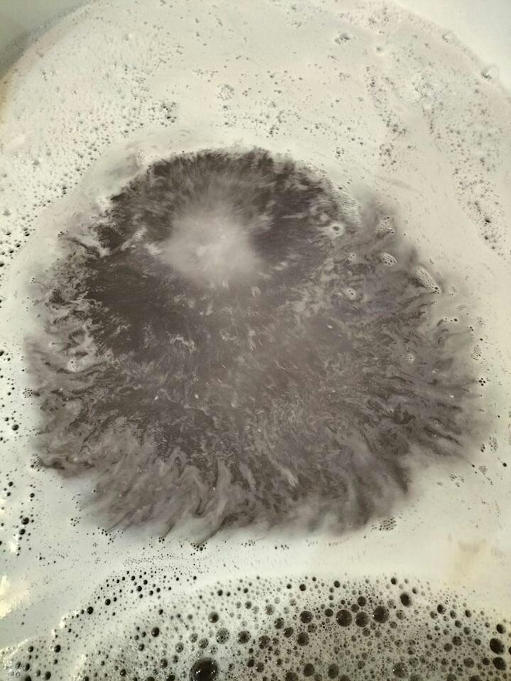 Bath Bomb | Coffin Bomb Pastel Goth Pink and Black Vegan