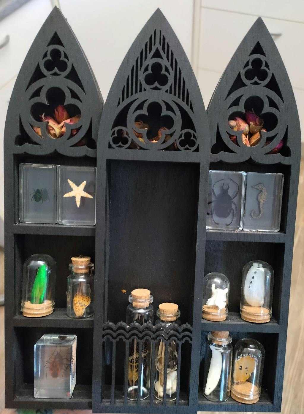 Cathedral Triple Wall Shelf | Gothic Decor Gifts & Homewares