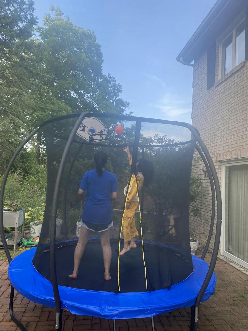 TD10 Trampoline - 10ft Trampoline, Pumpkin-Shape - Trampolify