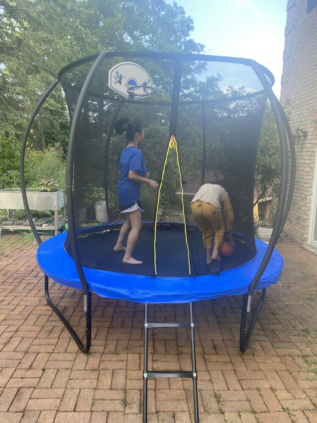 TD10 Trampoline - 10ft Trampoline, Pumpkin-Shape - Trampolify