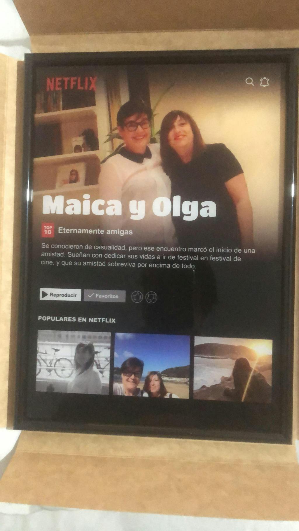 ≫ Placa Netflix personalizada ️ - Transparent Gift