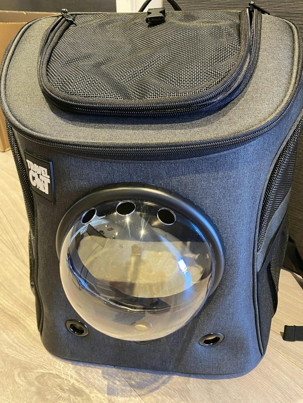 "The Fat Cat" Cat Backpack - For Larger Cats - Bubble Cat Carrier