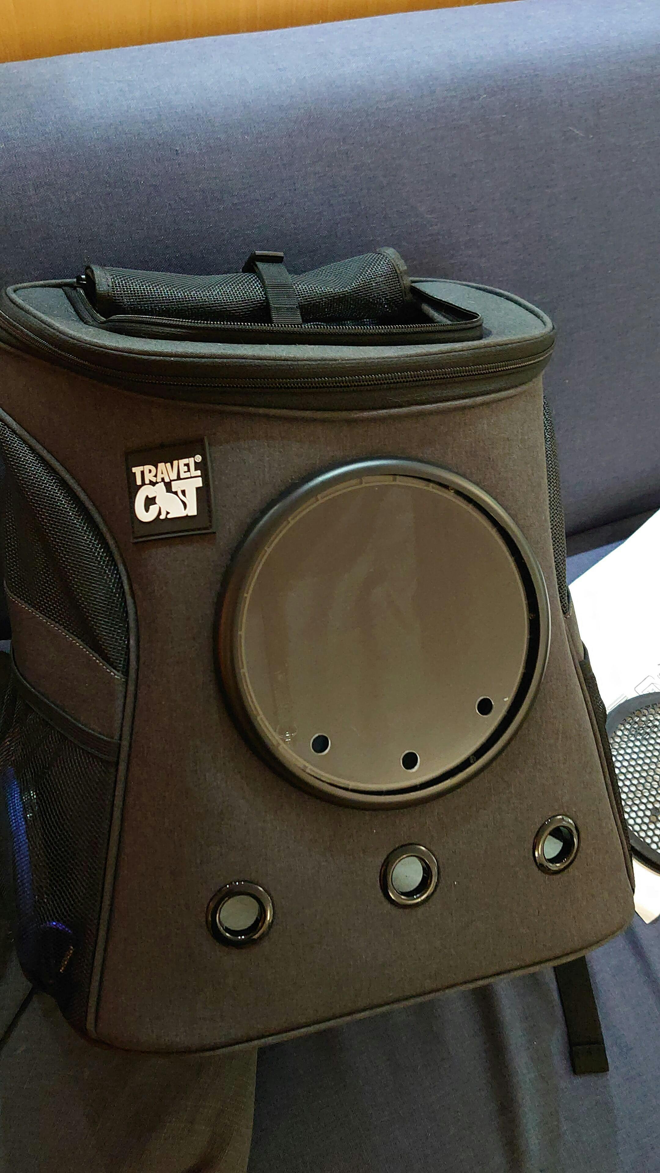 "The Fat Cat" Cat Backpack - For Larger Cats - Bubble Cat Carrier