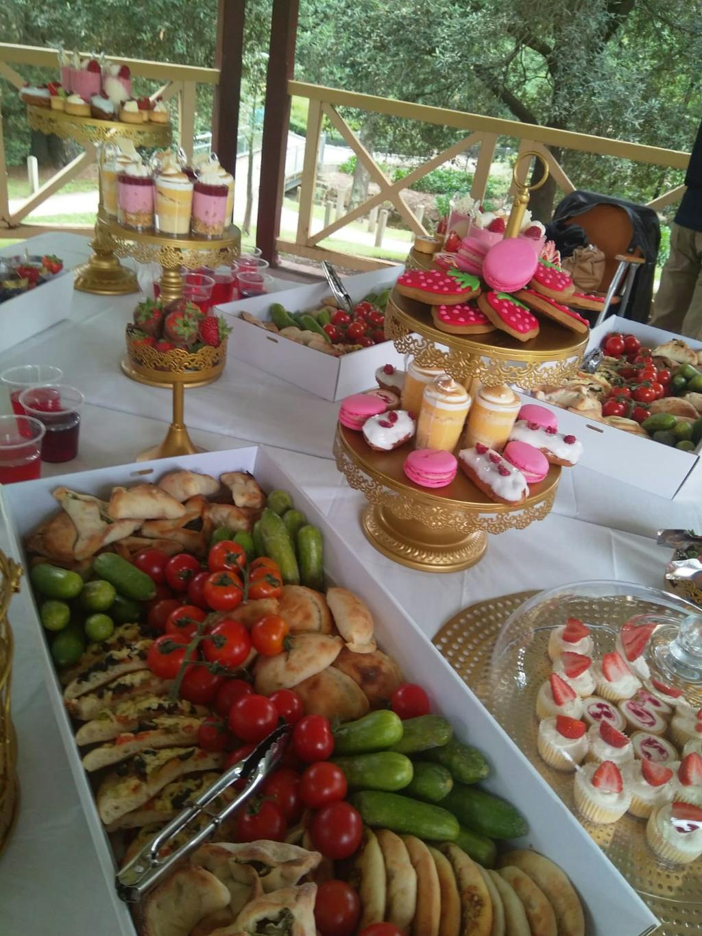 Mini Cream & Raspberry Eclairs Melbourne | Treats2Eat - Treats2eat