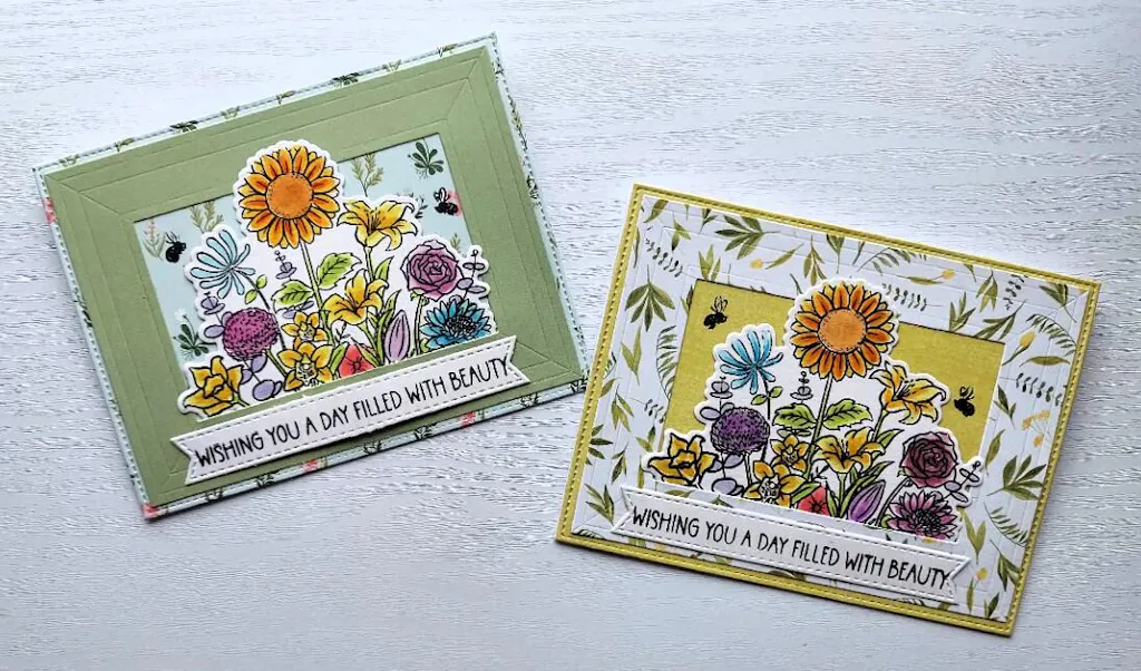 Wildflower Garden 4x4 Stamp Set– Trinity Stamps