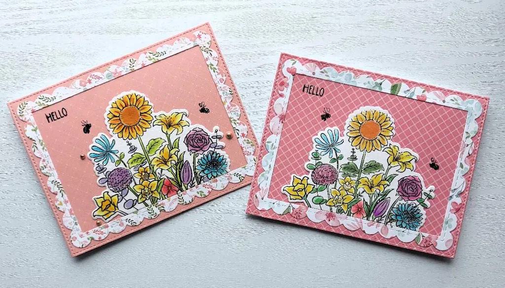 Wildflower Garden 4x4 Stamp Set– Trinity Stamps