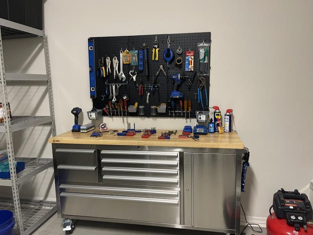 TRINITY 66x19 Stainless Steel Rolling Workbench – TRINITY International ...