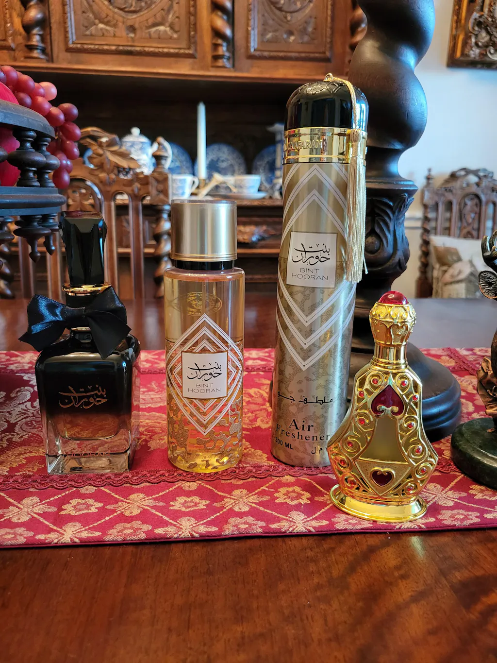 Bint Hooran Collection 3-Piece Gift Set Eau De Parfum / Air Freshener ...