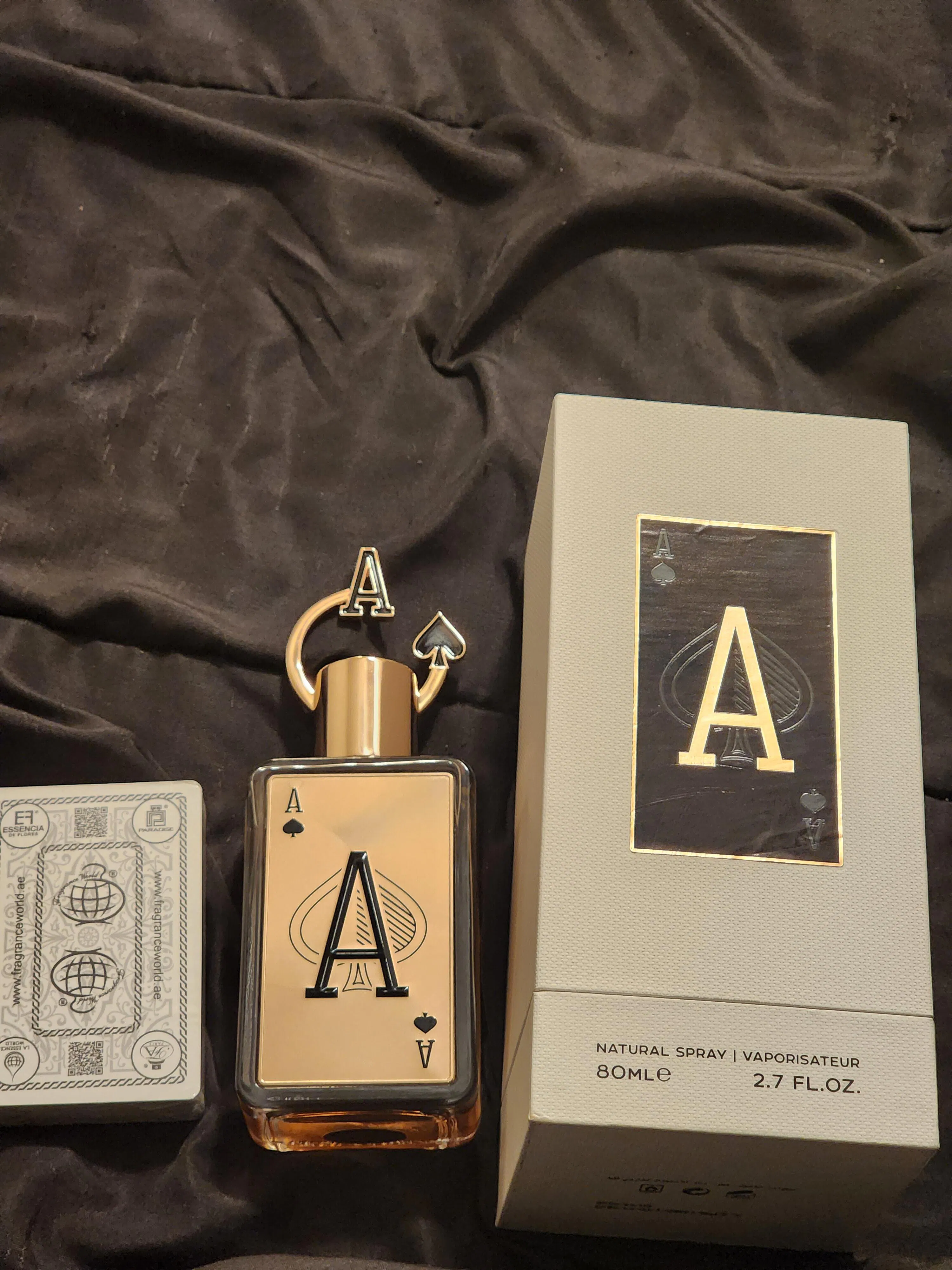 ACE A eau De Parfum By Fragrance World 80ml 2.7 FL OZ – Triple Traders