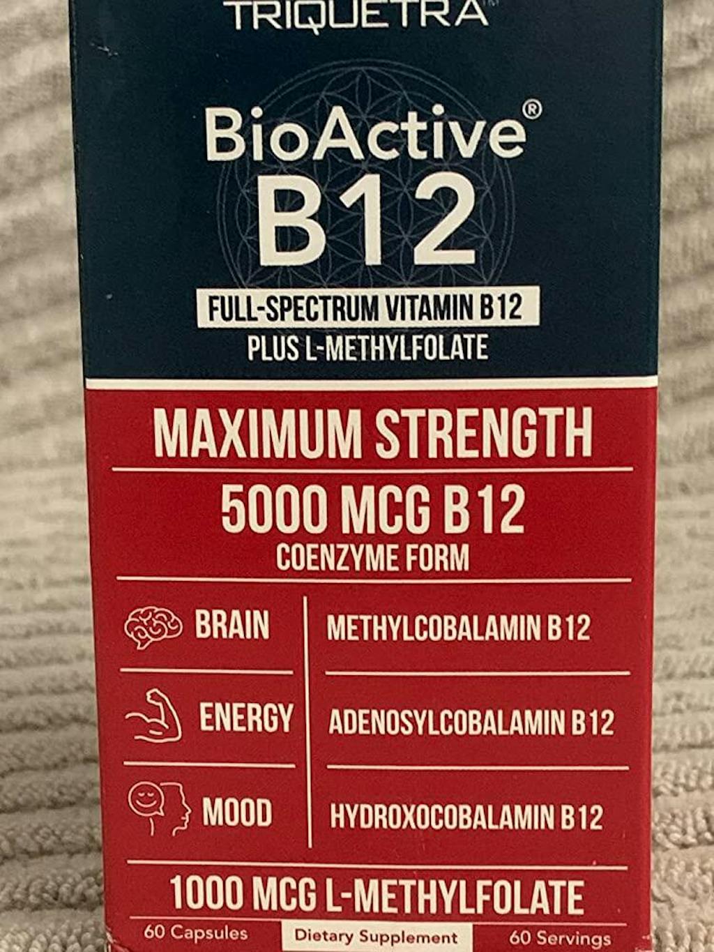 BioActive B12: Vitamin B12 Plus L-Methylfolate - Triquetra™