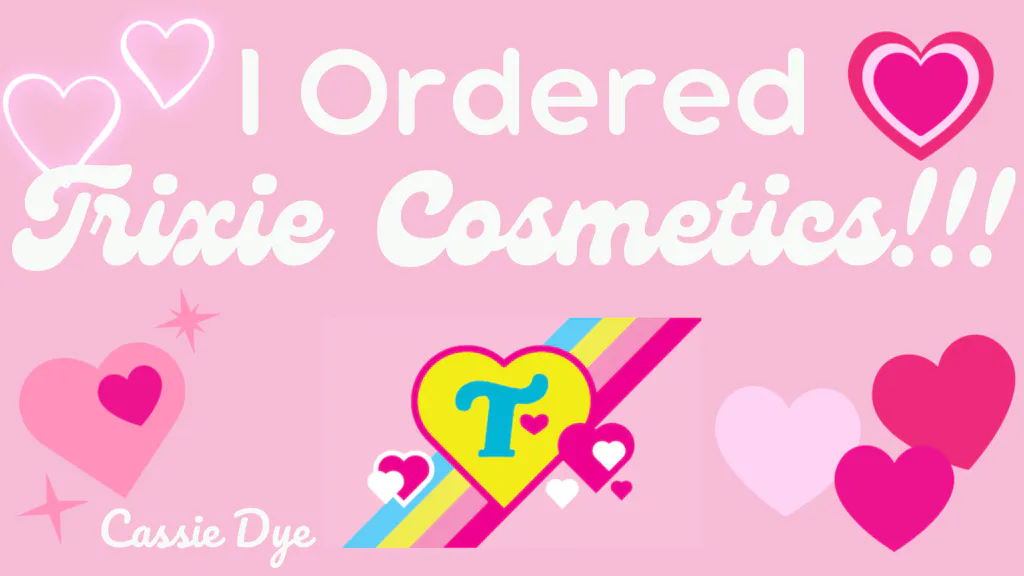 Pink Hand Mirror - Trixie Cosmetics